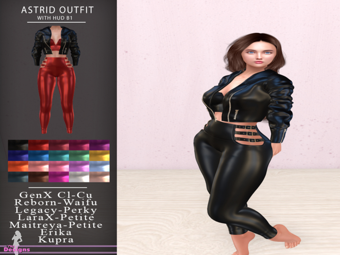 Second Life Marketplace - Astrid Outfit With Hud B1